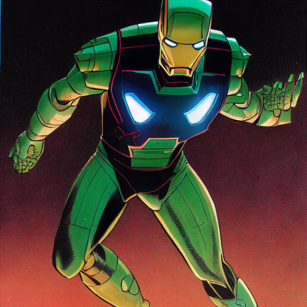 Iron Man Green Goblin Armor – Anthony Stark Earth-19919 – EMToast Iron Man Green Goblin Armor – Anthony Stark Earth-19919 – EMToast
